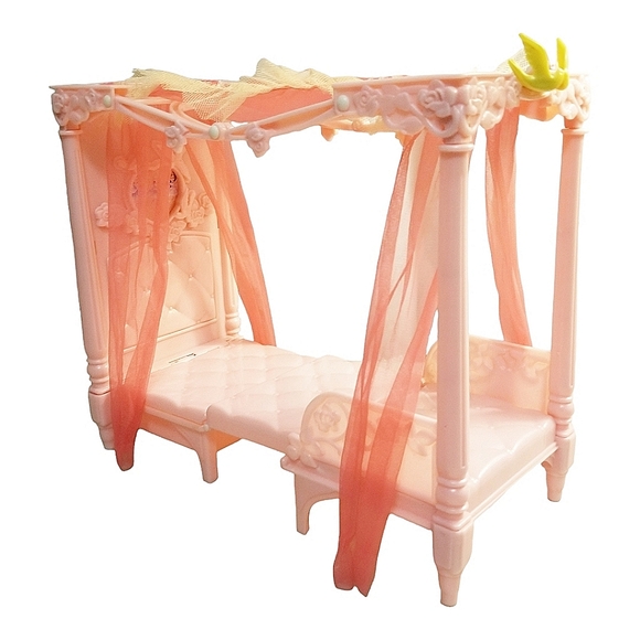 Barbie | Toys | Barbie The 2 Dancing Princesses Musical Dream Bed Fold ...